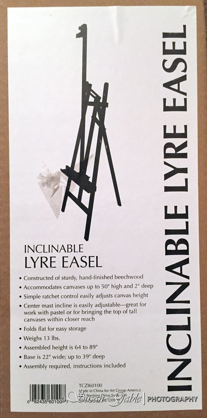 Wooden Easel Instructions