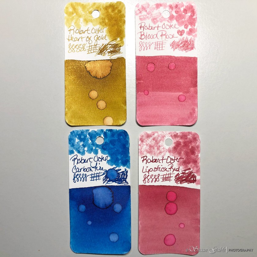 How Do I Swatch My Fountain Pen Ink Colors? – SusieG Studio