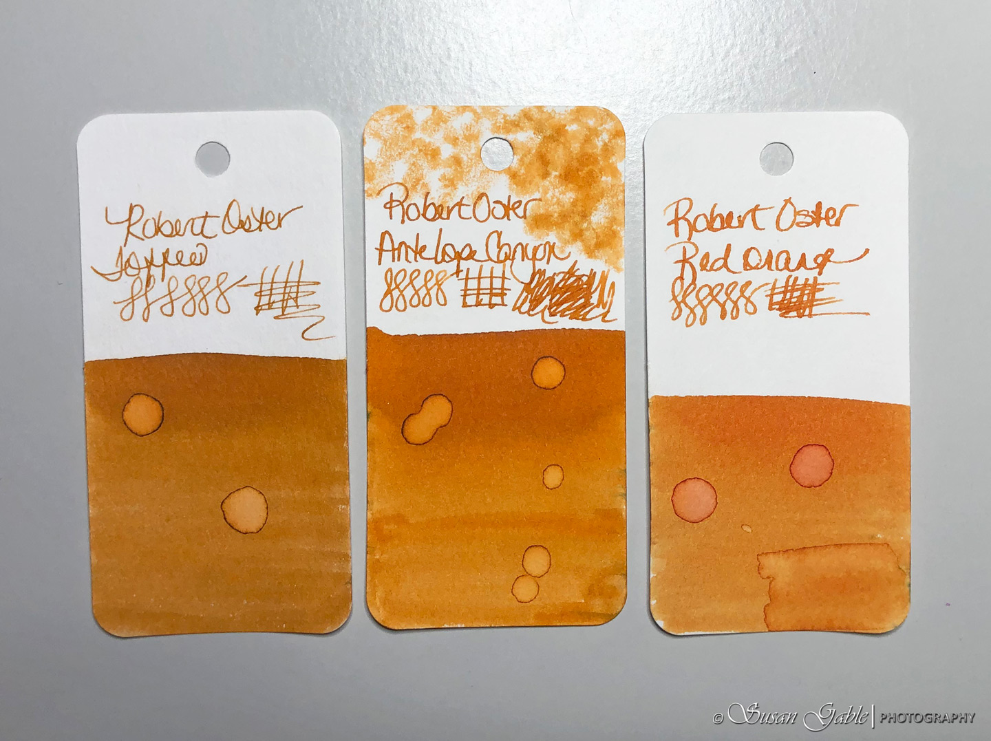 How Do I Swatch My Fountain Pen Ink Colors? – SusieG Studio