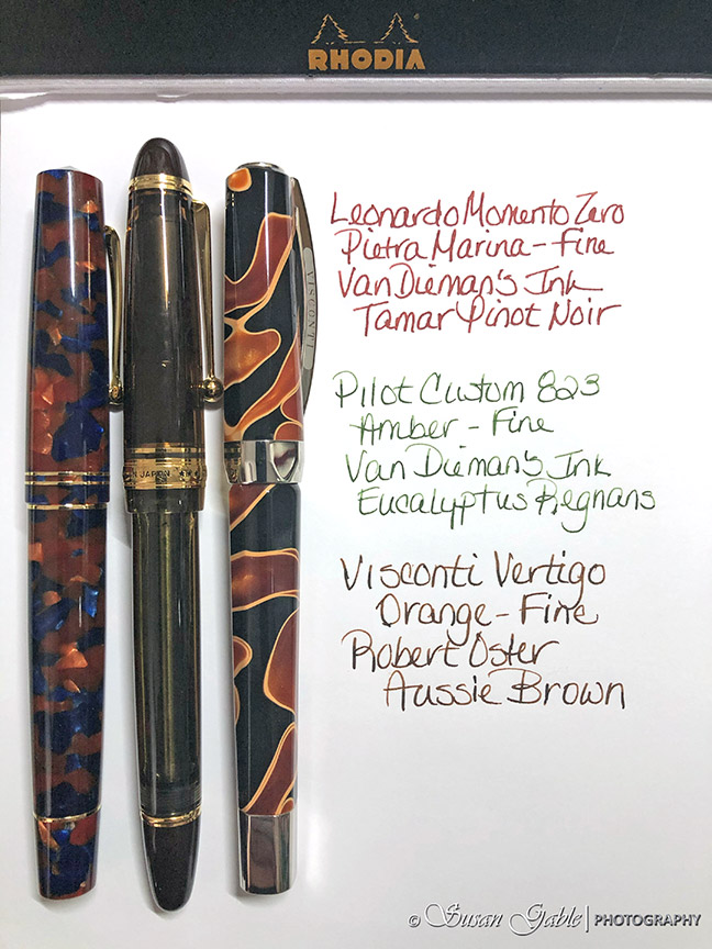 Just Three Pens for Now and Other Things – SusieG Studio
