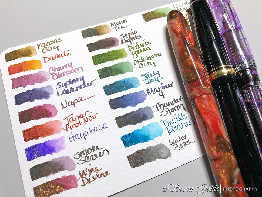 Swatch Card for September – SusieG Studio